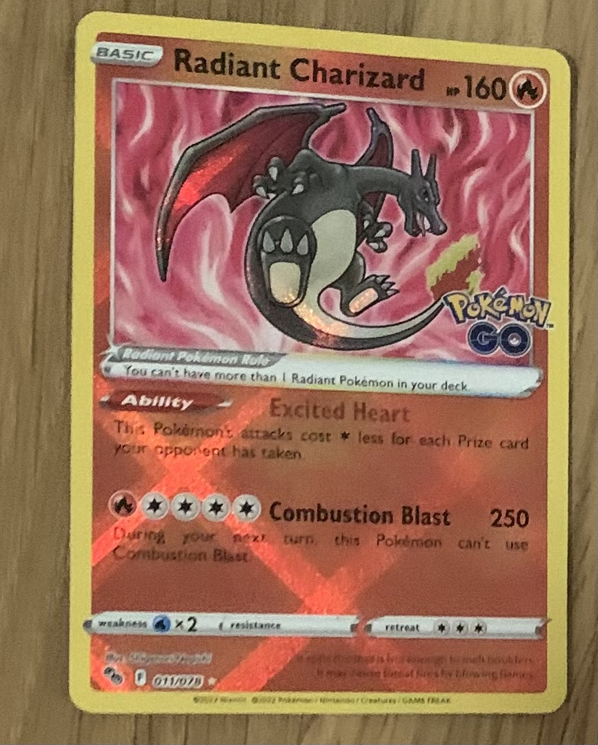 Radiant Charizard - PokeHall