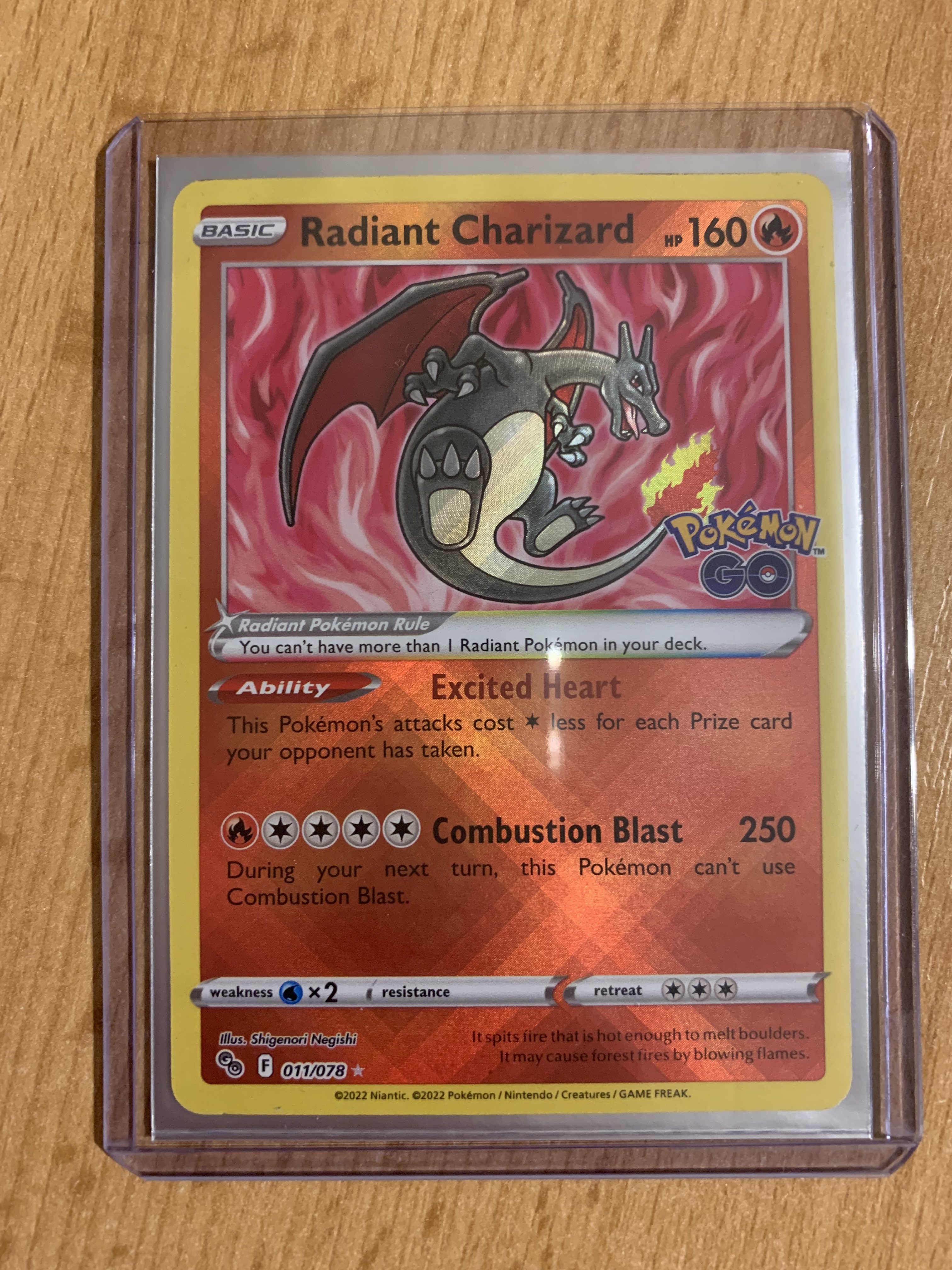 Radiant Charizard - PokeHall